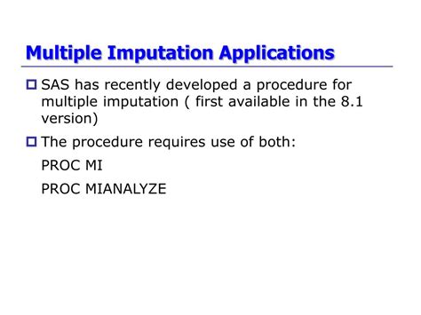 ppt multiple imputation powerpoint presentation free download id