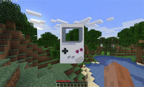 Game Boy Emulator Recreated In Minecraft