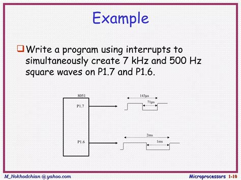 8 Interrupt 8051 Ppt