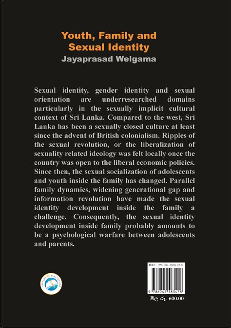 Youth Family Sexual Identity The Book City