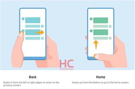 EMUI 10 Tip How To Use Navigation Gestures Huawei Central