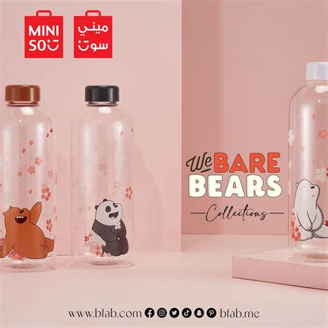 Who Says You Cant Have A Full We Bare Bear Collection 🐻 Fashion Branding Miniso We Bare Bears