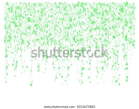 Binary Computer Code Matrix Texture Vector Stock Vector Royalty Free