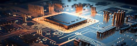 Premium Photo Microchip Macro Shootcomputer Circuit Board