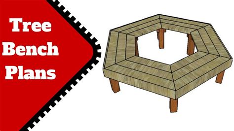 Tree Bench Plans Bench Plans Tree Bench Diy Bench Outdoor