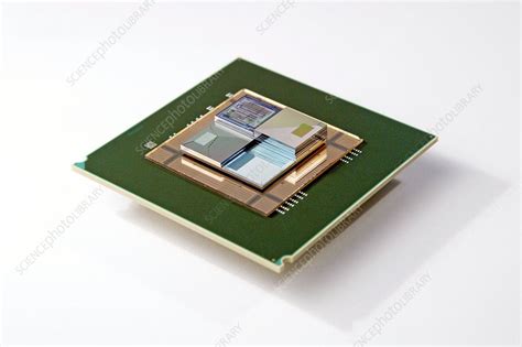 supercomputer microchip stack stock image c019 5333 science photo