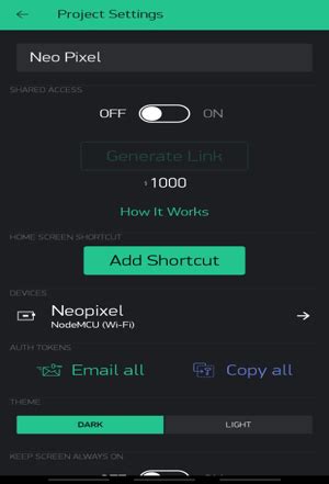 IoT Based Voice Controlled Neopixel LED Set Any Colour Using Voice Commands On Google Assistant