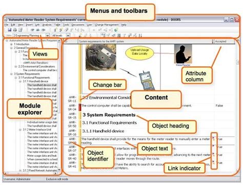 Requirement Database In IBM Rational DOORS IBM Download Scientific Diagram