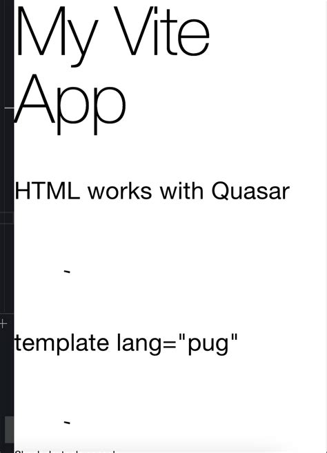 Vite Plugin Auto Import Component Not Works With Pug · Issue 11455 · Quasarframeworkquasar