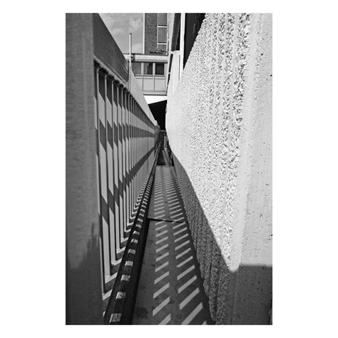 Geometric Shadow Lines Olympus Om1n 35mm Ranalog