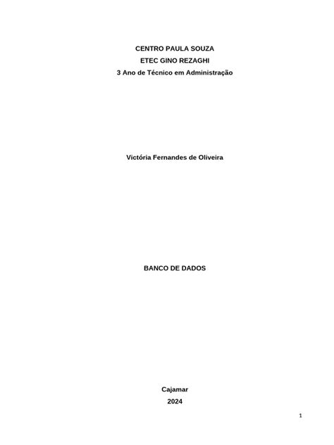 Banco De Dados Pdf Postgre Sql Bancos De Dados