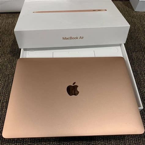 Box Only Macbook Air M1 Rose Gold Computers And Tech Laptops