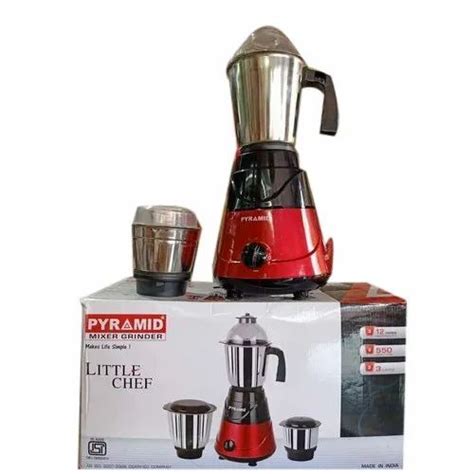 Stainless Steel Red Pyramid Mixer Grinder Capacity 4 Jars At Rs 1050 In Pune