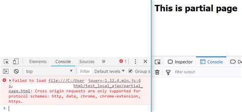 Why Chrome Blocks Ajax Locally Information Security Stack Exchange