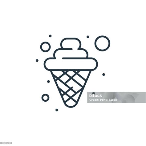 Ilustrații De Stoc Cu Pictograma Vector Inghetata Inghetata Accident Vascular Cerebral Editabile