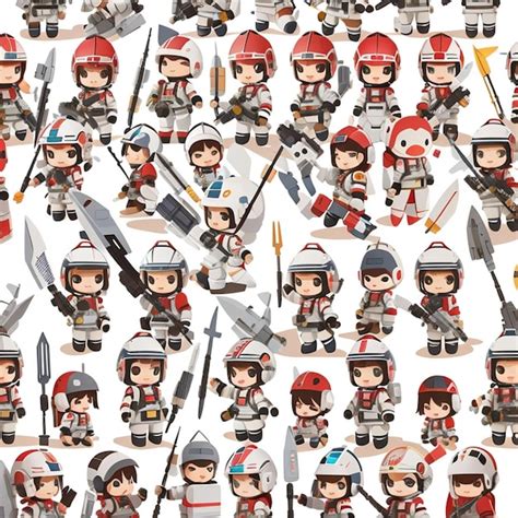 Premium Ai Image A Set Of Spearman Designs Ai Generated