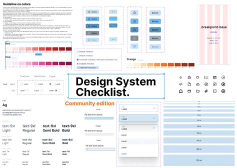 Design System Checklist Figma