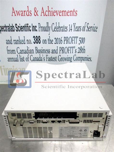 Agilent 1100 Hplc G1315b Diode Array Detector De43625xxx Spectralab