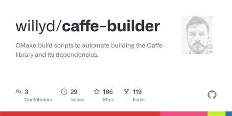 GitHub Willyd Caffe Builder CMake Build Scripts To Automate Building The Caffe Library And