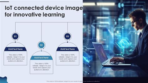 Iot Connected Device Image For Innovative Learning Ppt Presentation