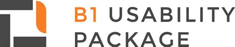B1 Usability Package