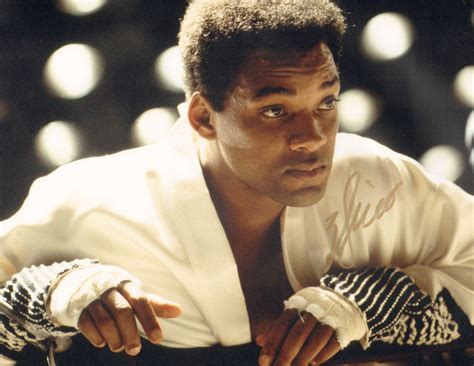 Will Smith As Cassius Clay Muhammad Ali In Ali Signed 11x14 Photo