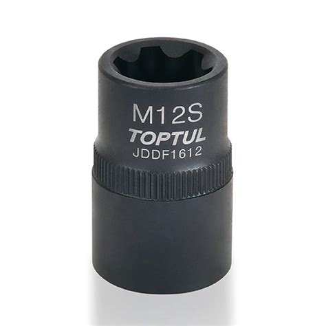 12 Dr Ribe Socket M12s For Nissan Vehicles Toptul The Mark Of Professional Tools