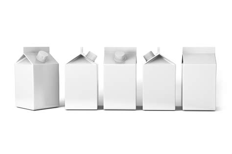 우유와 주스 화이트 상자를 소매 패키지 모의 대 한 합니다 0명에 대한 스톡 사진 및 기타 이미지 0명 3차원 형태 개체 그룹 Istock