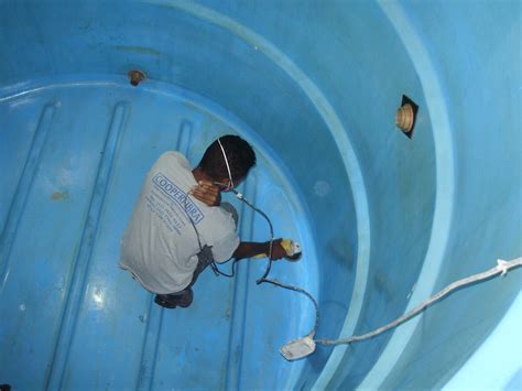 Cooper Fibra Banheiras CONSERTO EM CAIXA D AGUA