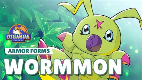 Digimon Wormmon Armor Digivolve
