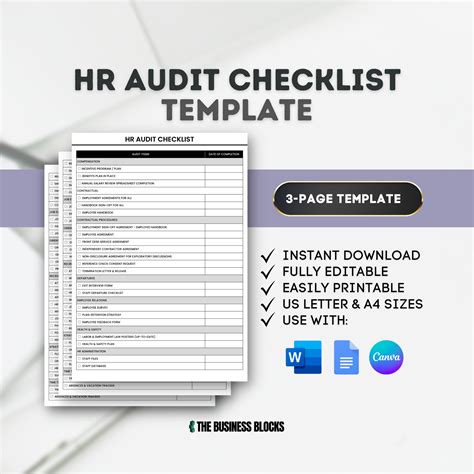 Audit Checklist Template Excel