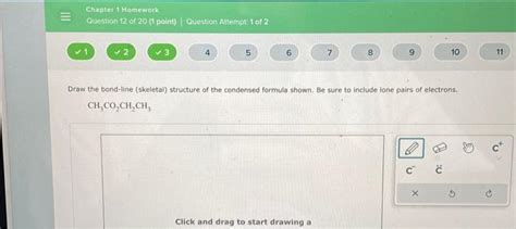 [solved] Help Pls Draw The Bond Line Skeletal Structure