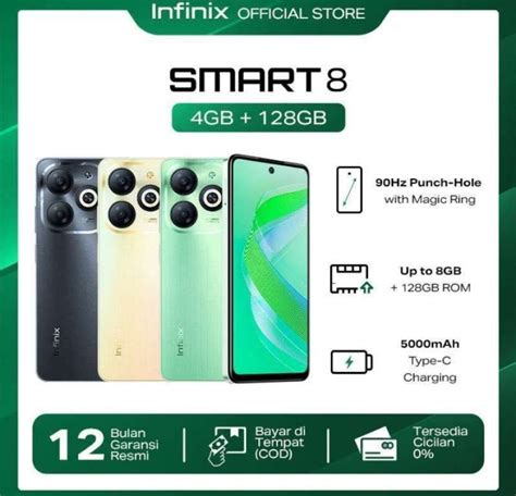 Promo Infinix Smart Gb Gb Gold Diskon Di Seller Ezra