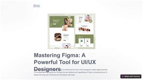 Mastering Figma A Powerful Tool For Uiux Designers Pptx Web