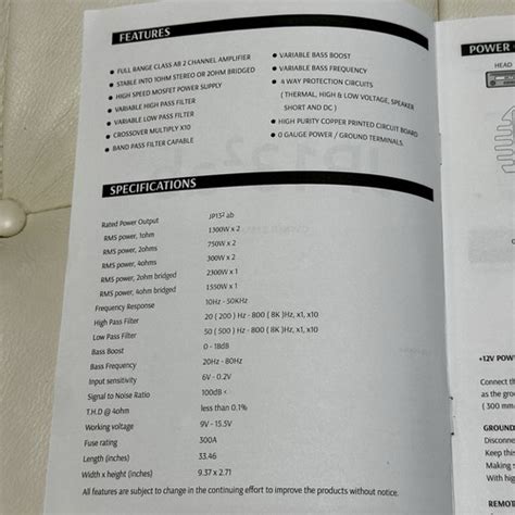 Down4sound Jp132ab Red Class Ab Power Amplifier 47100 Ebay