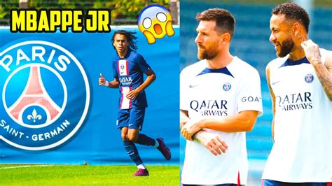 Voilà Comment Le Mbappe Jr Choque Déjà Tout Le Monde Au Psg Ethan