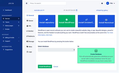 how to start deploying websites with ploi tutorial upcloud