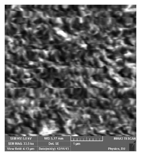 Sem Micrograph Of Annealed Film Of Bismuth Triiodide Download Scientific Diagram