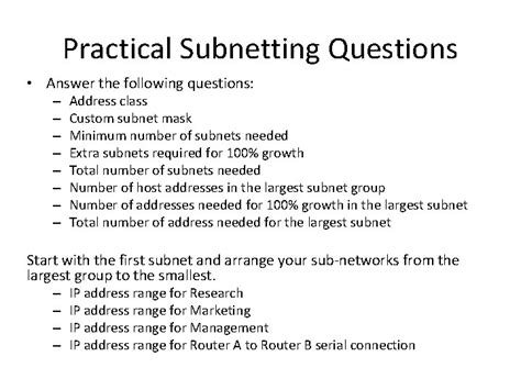 IP Addressing And Subnetting Decimal To Binary Conversion