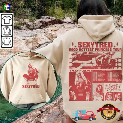 Sexyy Red 90s Music Hood Hottest Princess Tour 2 Sided Shirt Print