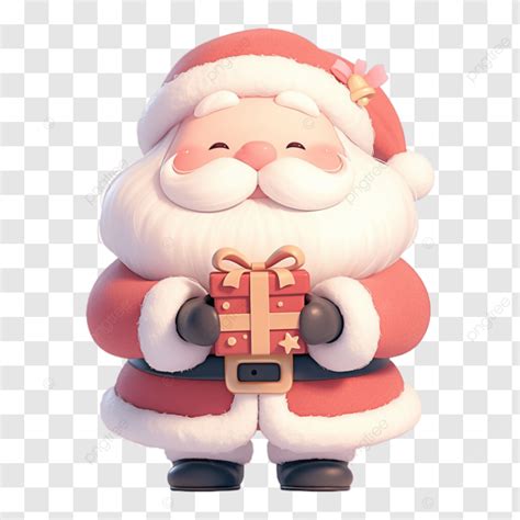 선물을 전달하는 산타클로스 크리스마스 귀여운 만화 3차원 산타 산타클로스 산타 클로스 Png 일러스트 및 이미지 에 대한 무료 다운로드 Pngtree