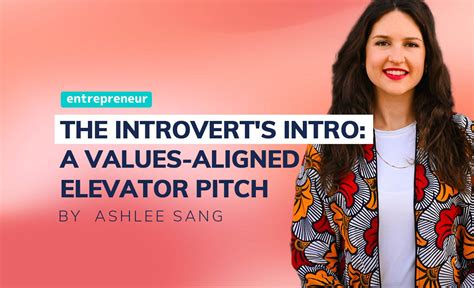 The Introverts Intro A Values Aligned Elevator Pitch IntrovertU