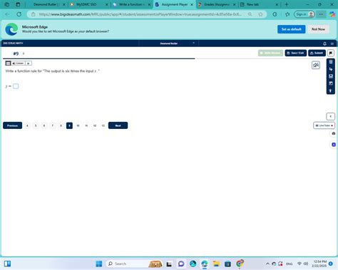 Write A Function Rule For The Output Is Six Studyx