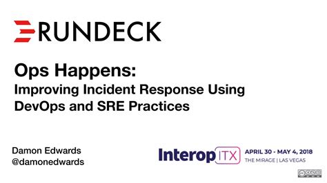 Ops Happens Improving Incident Response Using Devops And Sre Practices Ppt