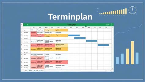 Terminplan 3 Excel Vorlage Kostenlos Downloaden