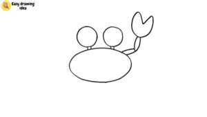 How To Draw A Crab Step By Step Hand Of Art