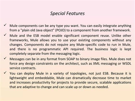 Mule Technology PPT