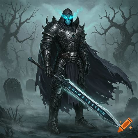 A Fantasy Illustration Of A Heavily Armored Orc Holding A Shotgun In A
