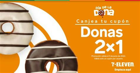 Cupón Donas 2x1 En 7 Eleven Por El Día De La Dona